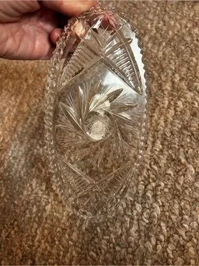 Bohemian Crystal | Other | Czech Republic Bohemian Elegant Hand Cut ...